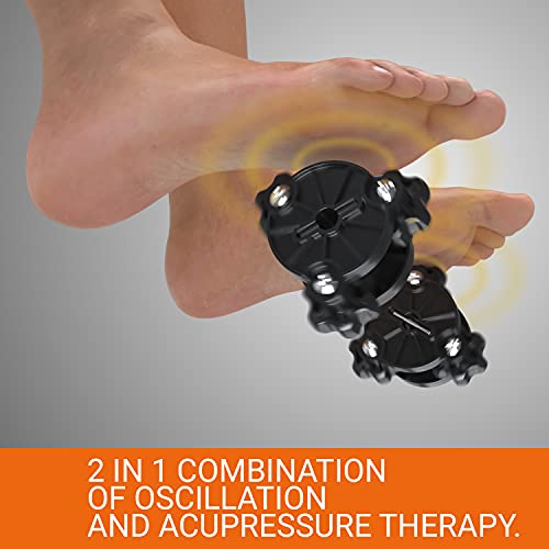 Vibra Pro Slim M1 Foot Circulation Machine with Acupressure Heads Used for Back, Leg, Calves Power Acupressure with Remote