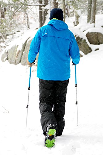 STABILicers Hike XP Traction Ice Cleat for Hiking in Snow and Ice, 1 pair, Large (10.5-13 Men), Gray/Green
