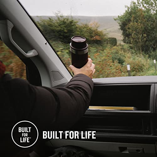 STANLEY Trigger Action Travel Mug 0.35L - Keeps Hot For 5 Hours - BPA-Free - Thermal Mug For Hot Drinks - Leakproof Reusable Coffee Cup - Dishwasher Safe - Nightfall