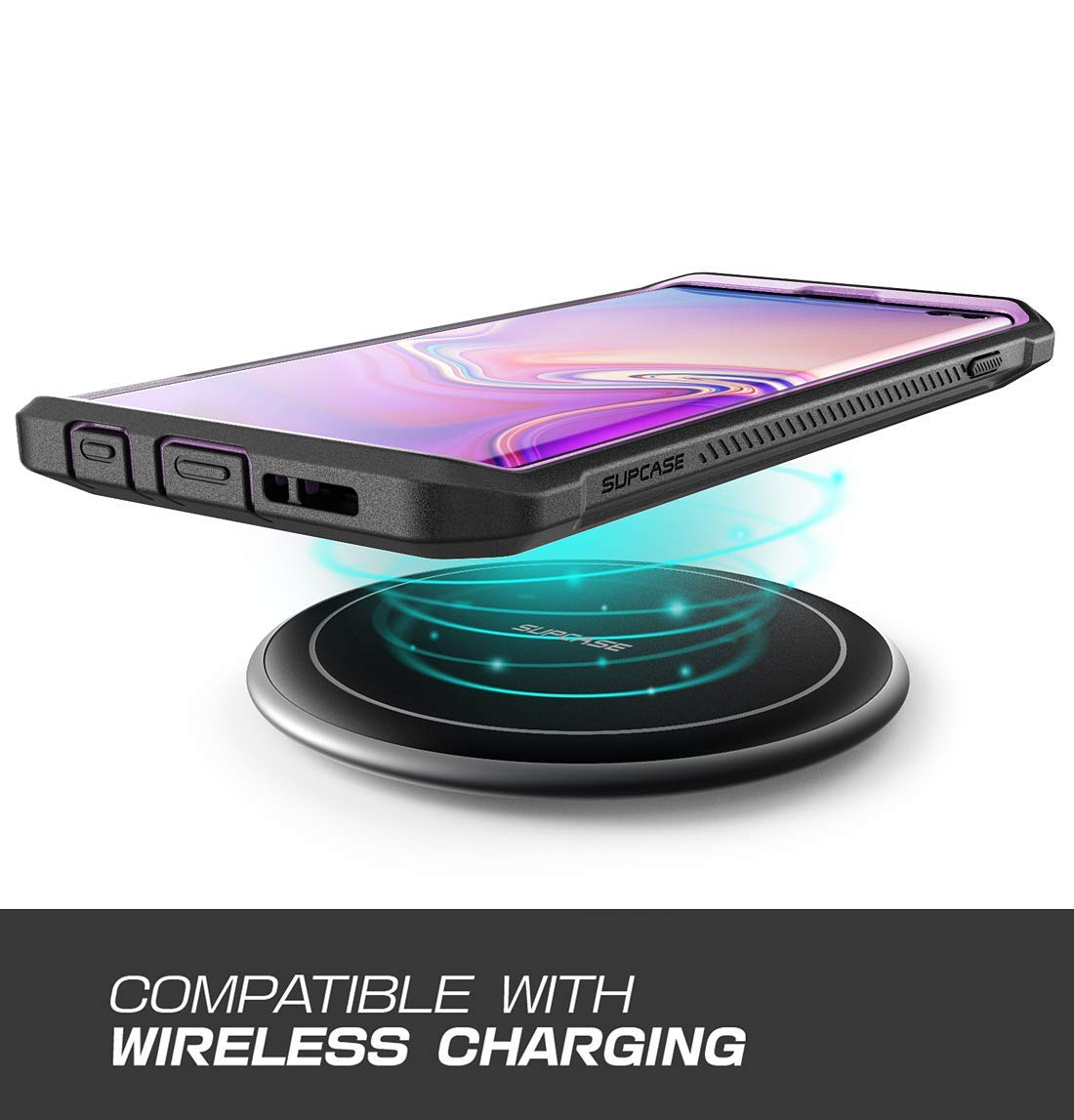 SUPCASE Unicorn Beetle Pro Series Designed for Samsung Galaxy S10 Plus Case (2019 Release) Full-Body Dual Layer Rugged with Holster & Kickstand Without Built-in Screen Protector (Purple)