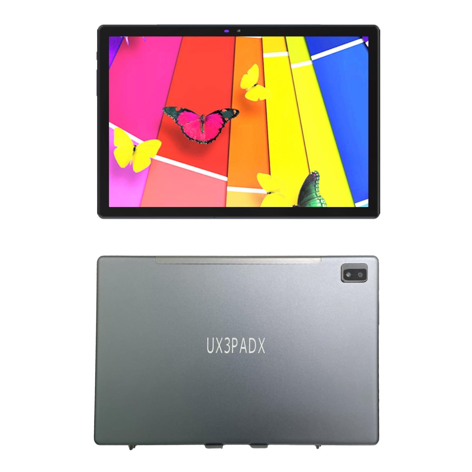 UX3PADX Android 12 Tablet 10 inch Tablets, 4GB+32GB Tablet, 8 Core Android Tablet, 2.4G/5G WiFi, 1200 * 1920IPS, 5000mAh, Bluetooth 5.0, GPS, Dual Camera