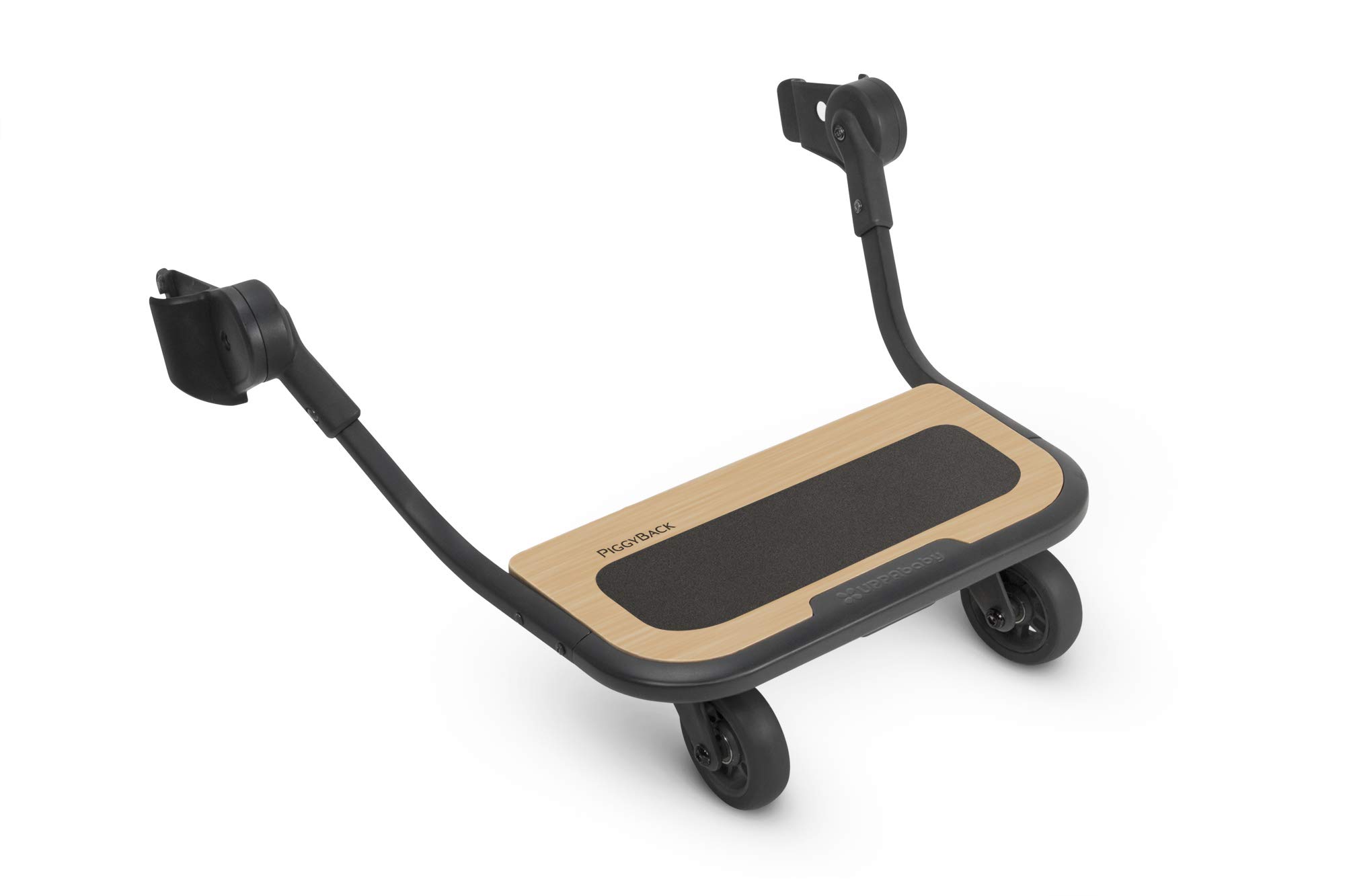 UPPAbaby Vista V2 Stroller - Emmett (Green Melange/Silver/Saddle Leather) + Piggyback for Vista & Vista V2