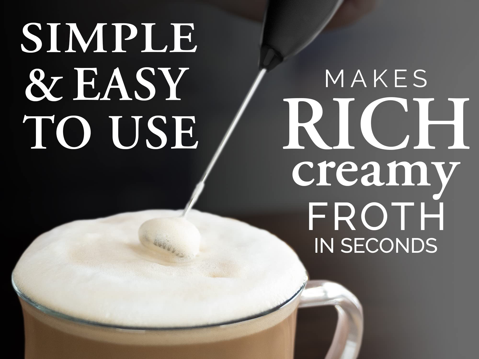 Zulay Magia Super Automatic Coffee Espresso Machine - Frother Handheld Foam Maker for Lattes - Espresso Coffee Maker With Easy To Use 7” Touch Screen & Executive Milk Frother with Stand