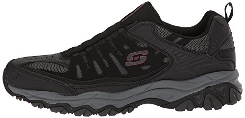 Skechers mens After Burn M. Fit Loafer, Black/Charcoal, 12 US, 51866-076