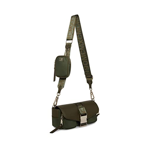Steve Madden Womens Steve Madden MOVE Utility Crossbody Bag, Olive, One Size US