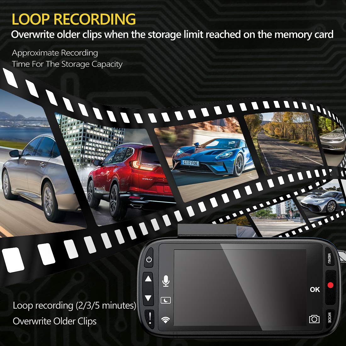 Skyview-B2-GPS-Dash-Cam Security-Camera-for-Car Car-Camera-Car-Dash-Camera-Dashcams-for-Cars Driving-Recorder-Dashcams-for-Trucks-Camara-para-Carro Owlcam-FHD-Wide-Angle-Night-Vision-Parking-Mode