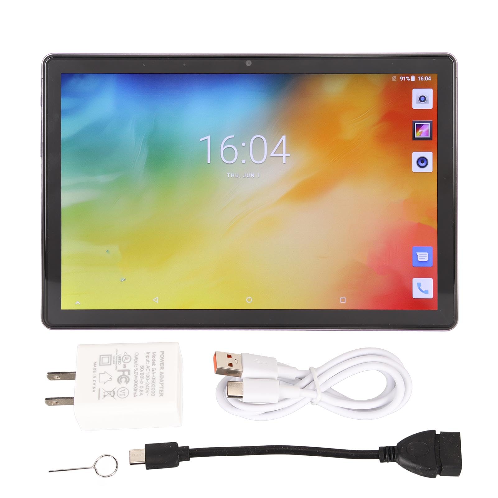 Vikye 10.1 Inch Screen, 10 Core CPU, 12GB RAM 256GB ROM, Dual Camera, 8800mAh Battery,12.0, 2.4G/5G WiFi, BT5.0, GPS, FM (Grey)