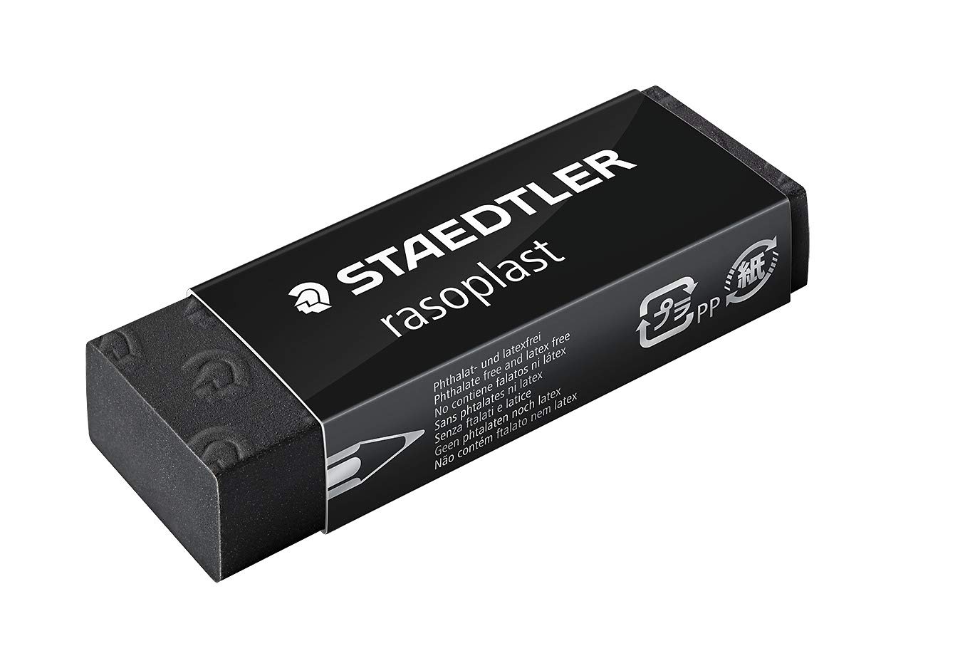 Staedtler Rasoplast 5269-S1BK Eraser and Sharpener Set - Black