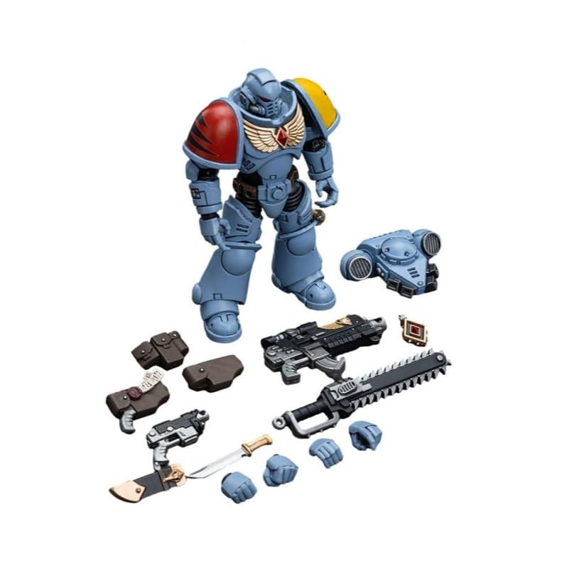 Space Wolves Intercessors - Warhammer 40K Action Figure by JOYTOY 1:18 Scale
