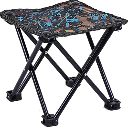 Small Folding Camping Stool, Portable Stool, Mini Portable Chair for Outdoor Camping, Walking, Hunting, Hiking, Fishing and Travel