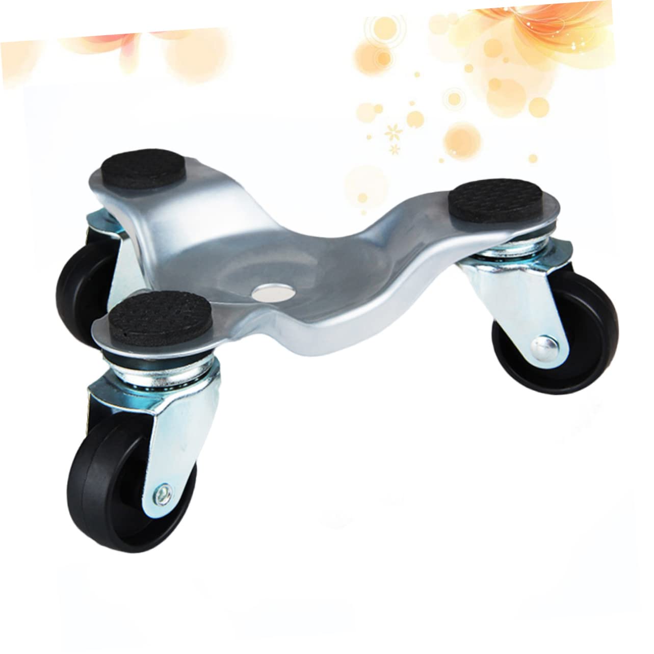 RVPECHWJ Casters Heavy Duty Cart Dolly Cart Transport Roller Dolly Tool for Moving Wheel Tool for Moving Move Mover Moving Artifact Carry Artifact Dolly Carrier Casters