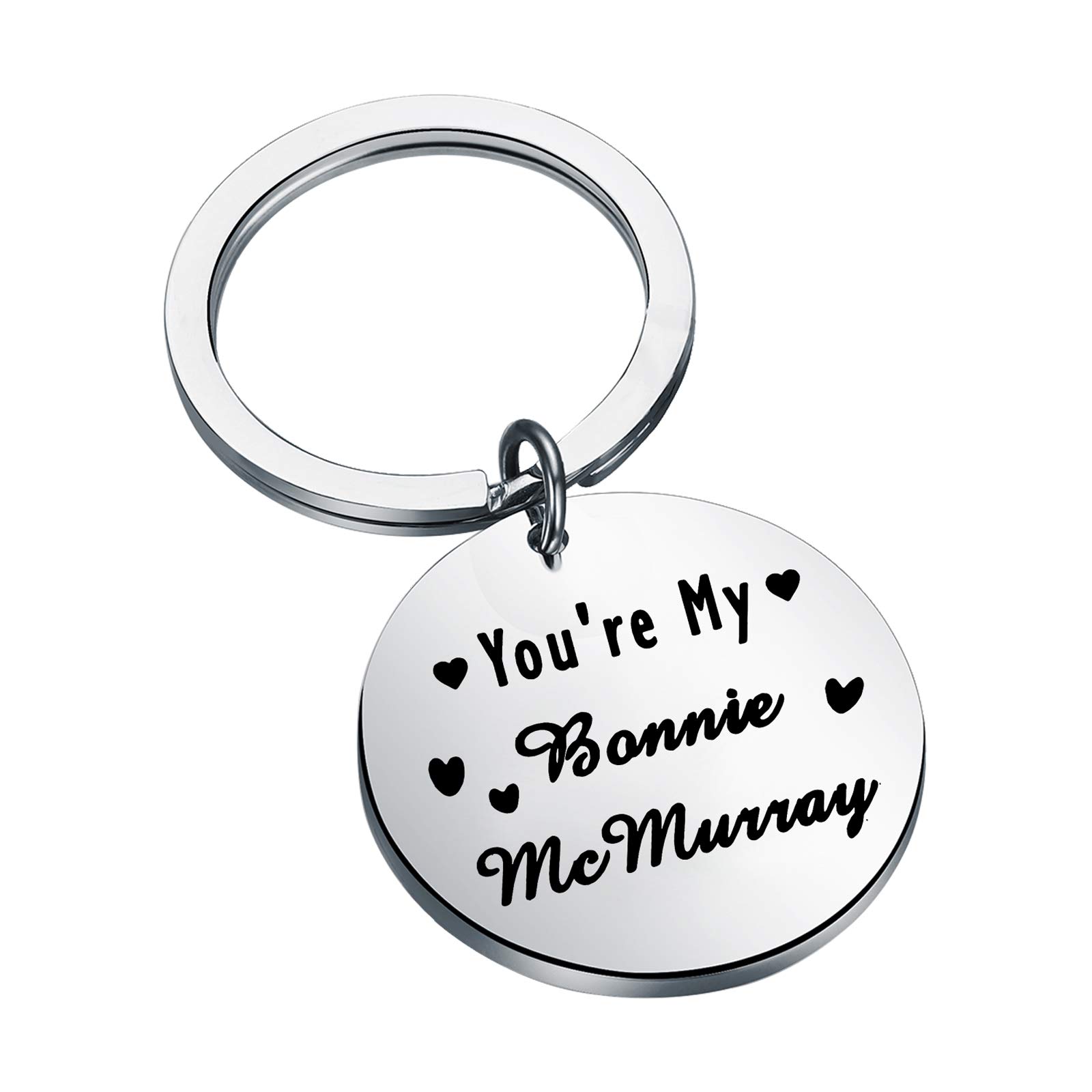 You're My Bonnie McMurray TV Show Lover Gift Letter Kenny Keychain (Bonnie McMurray)