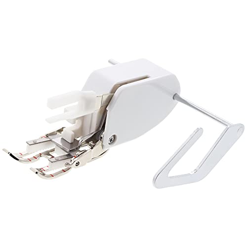 Sewable Open Toe Walking Foot with Adjustable Guide | Fits Low Shank Sewing Machines - Brother, Janome, Singer, and More | Even Feed Foot for Quilting and Sewing Multiple Layers