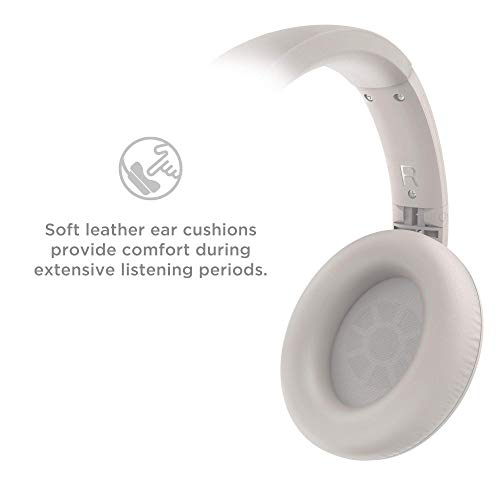 TCL ELIT400BT Wireless On-Ear Headphones Hi-Res Headphones with 60 Hour Playtime and Fast Charge – Cement Gray (Renewed)