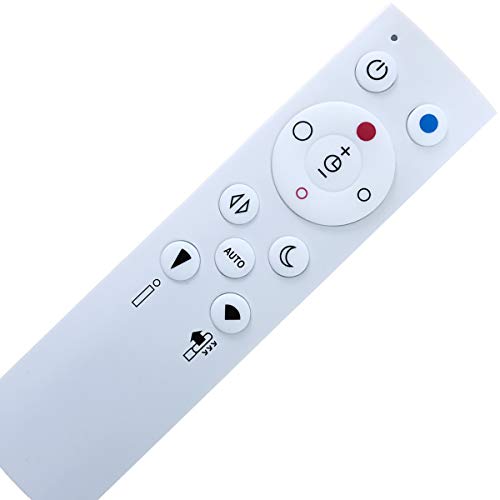 YING RAY Replacement Remote Control for Dyson Pure Hot+Cool Cryptomic HP06 Purifying Heater Fan (Gunmetal Bronze)(White Gold)