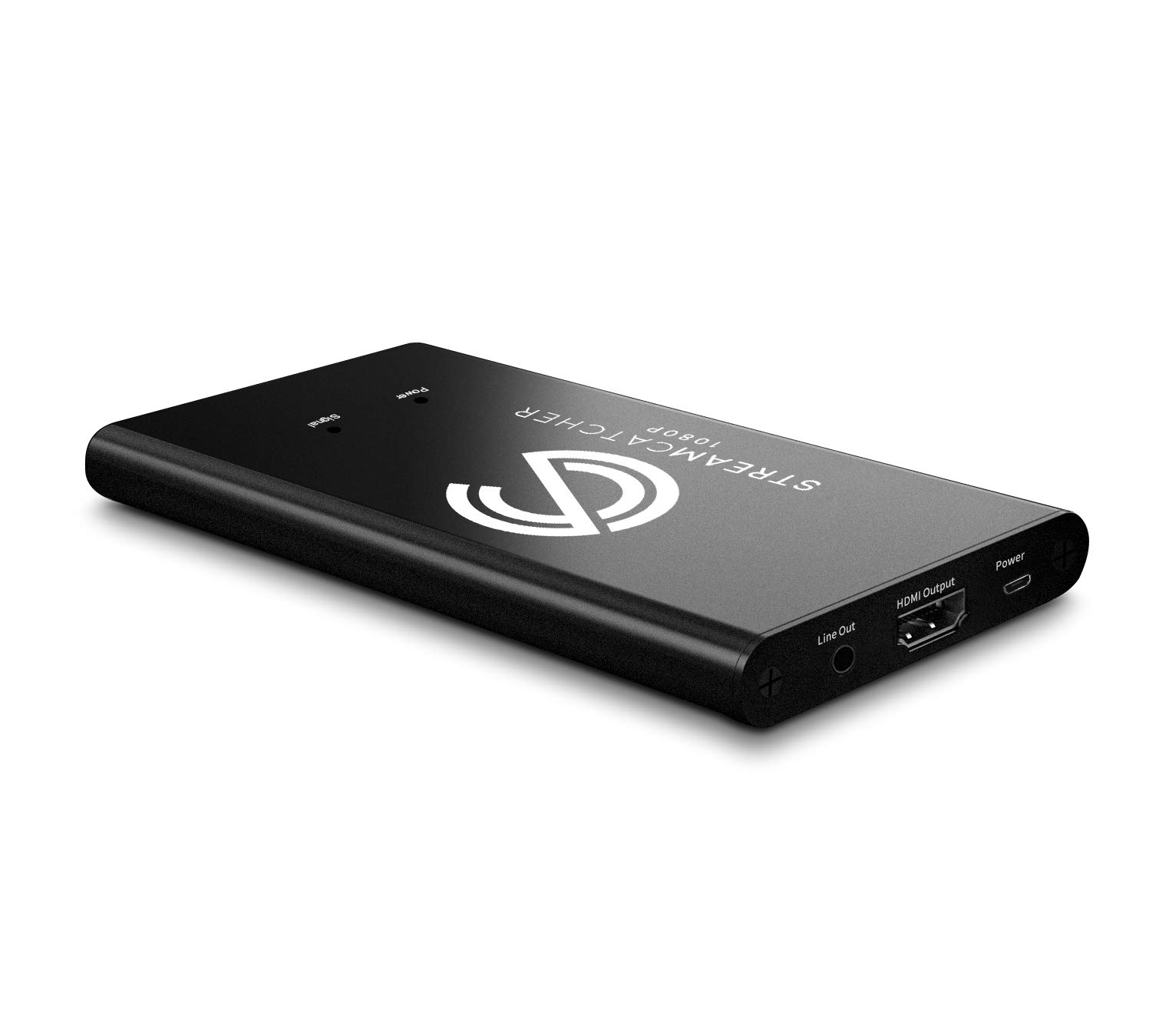 StreamCatcher | HDMI Capture | USB Capture Device | HDMI to USB 3.0 Streaming Device | 1080p 60 FPS | HDMI Camera Video Conferencing | Game Streaming | Livestreaming | Microphone Jack | Headphone Jack