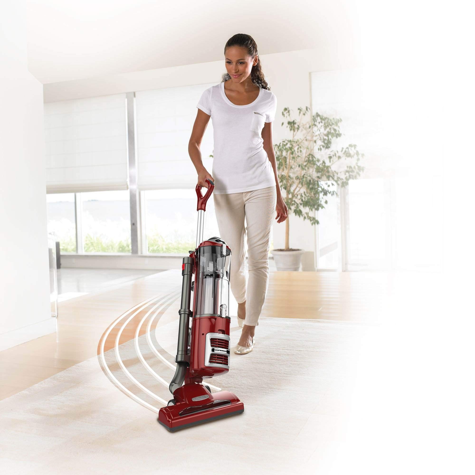 Shark NV60 Navigator Professional Upright Vacuum, Red (Renewed)
