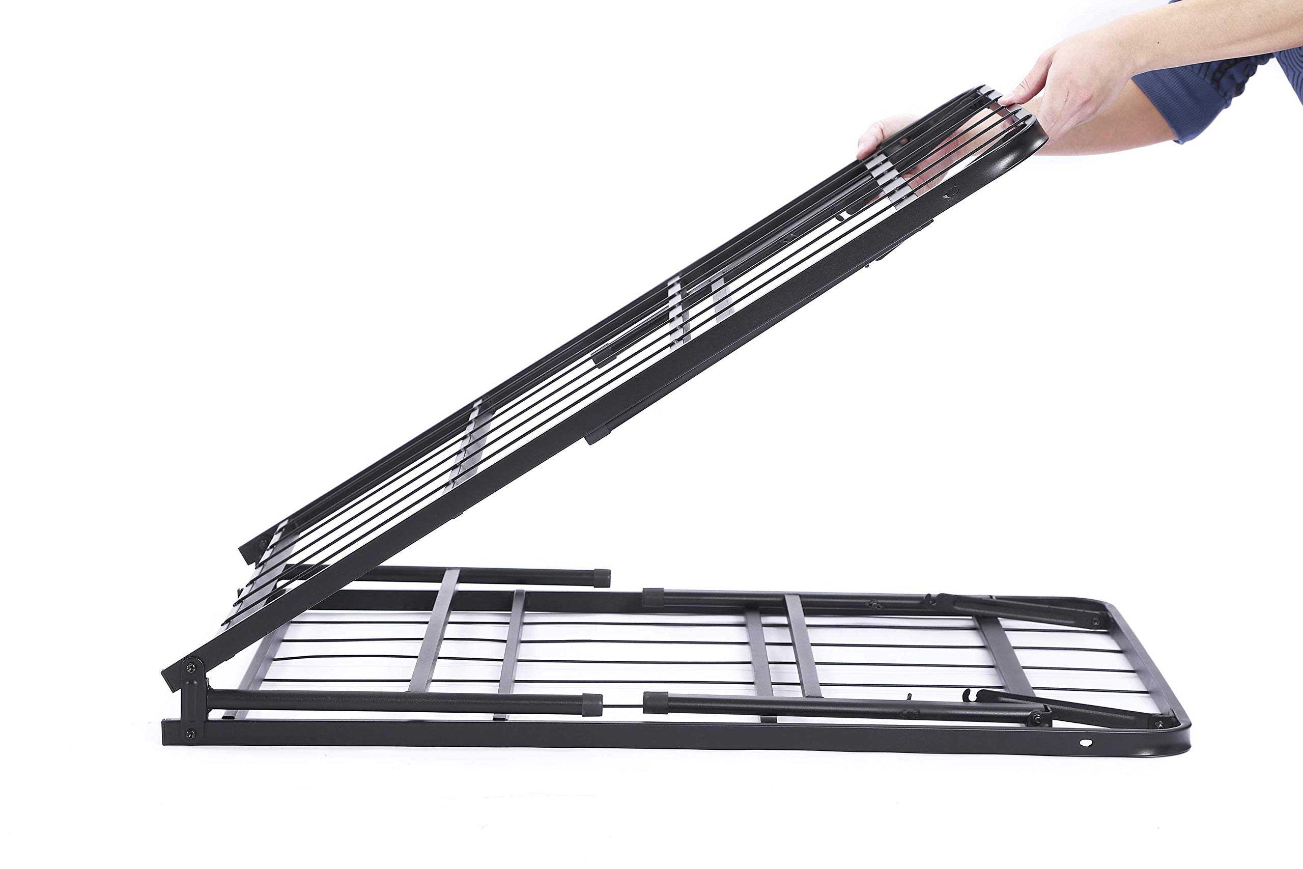 V&LX 16 Inch Tall Bed Frame/Mattress Support/Easy Assembly/No Boxspring Needed (16,Twin XL)