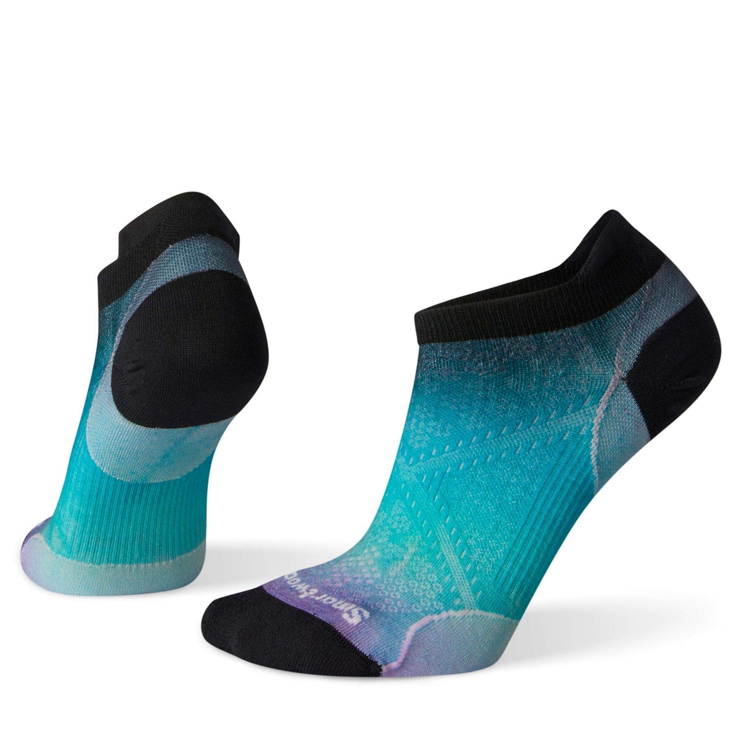 Smartwool Women's PhD Run Ultra Light Ombre Print Micro CAPRI L