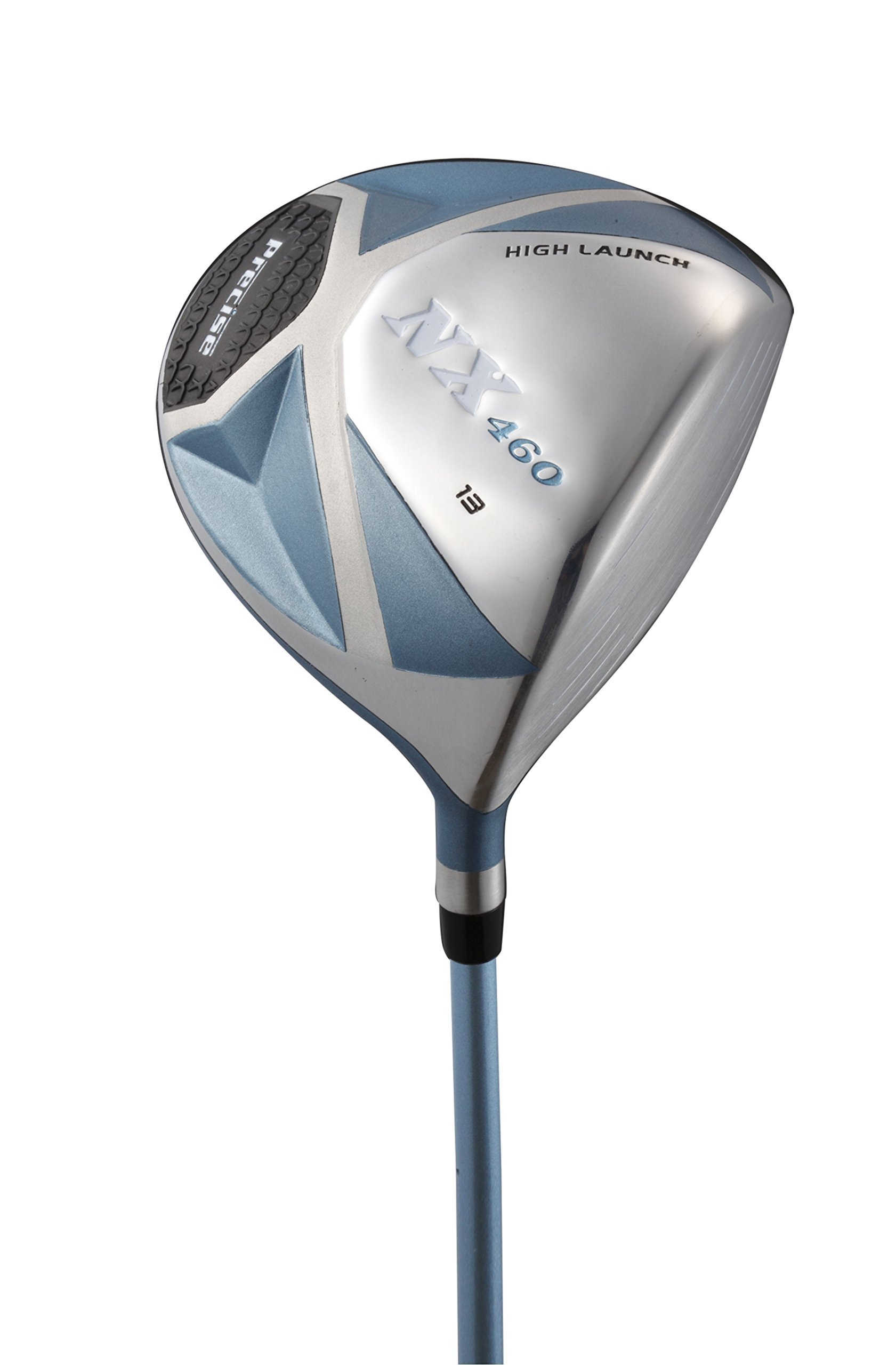 Precise NX460 Ladies Womens Complete Golf Clubs Set Includes Driver, Fairway, Hybrid, 4 Irons, Putter, Bag, 3 H/C's - 2 Sizes - Regular and Petite Size! (Right Hand Petite Size 5'3" and Below)