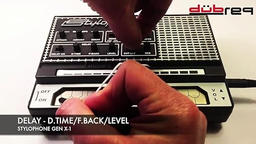 Stylophone Gen X-1 Portable Analogue Electronic Synthesizer with Built-in Speaker | Synth Musical Instrument | Synthesizer Keyboard | Stylophone Instrument