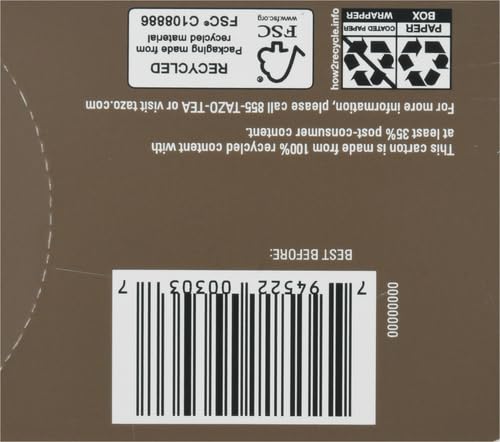 TAZO Tea Bags, Black Tea, Regenerative Organic Awake English Breakfast Tea, 16 Count