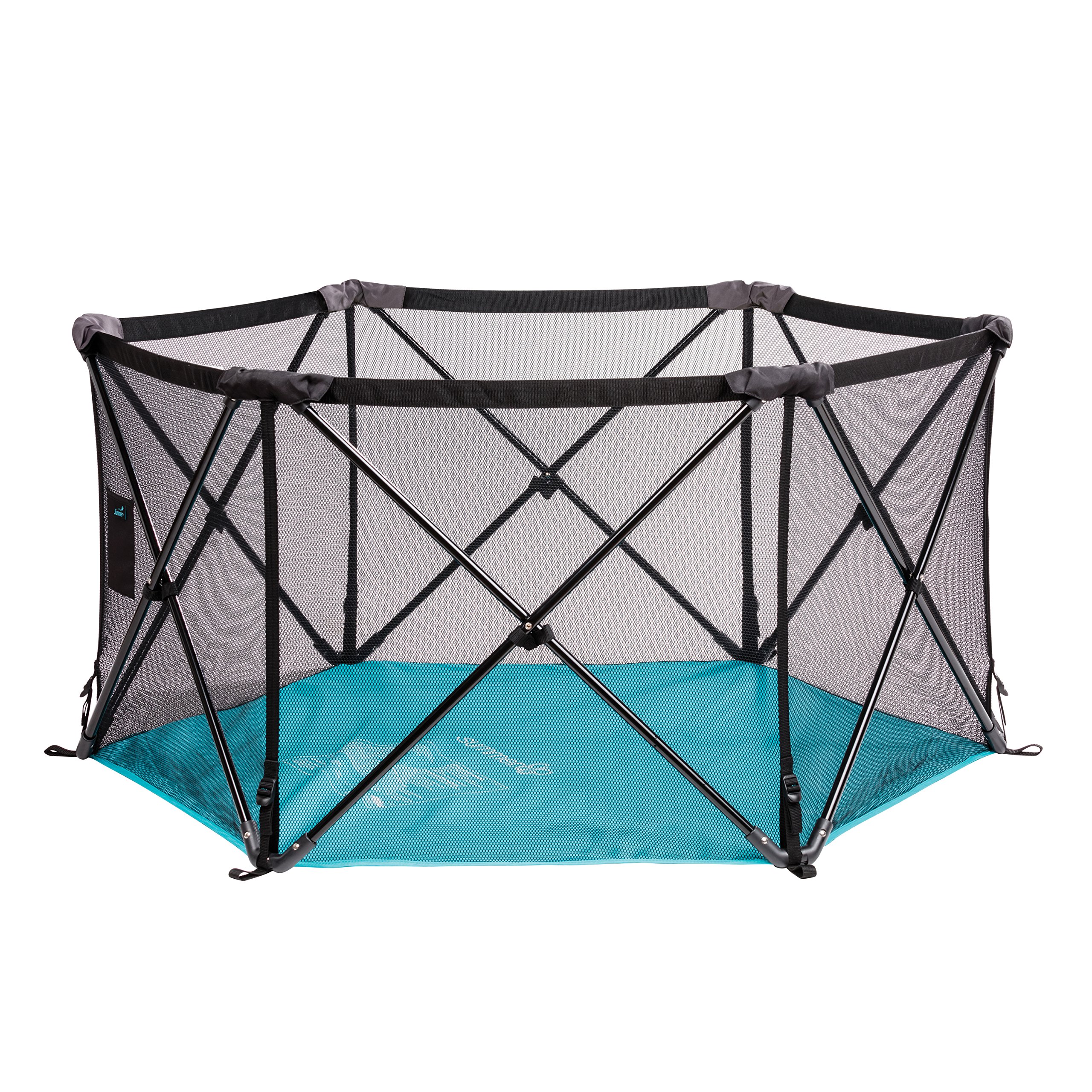 Summer Infant Pop n' Play Portable Playard, Tropical Turquoise, One Size