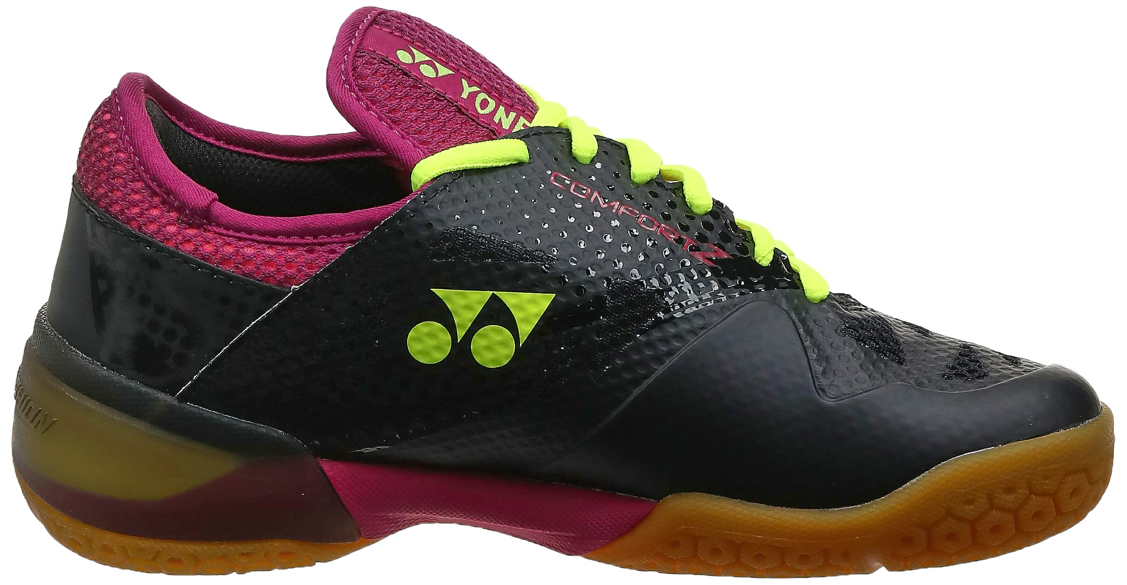 YONEX Power Cushion Comfort Z 2 Women Badminton Shoes-(Black/Pink) W7.5