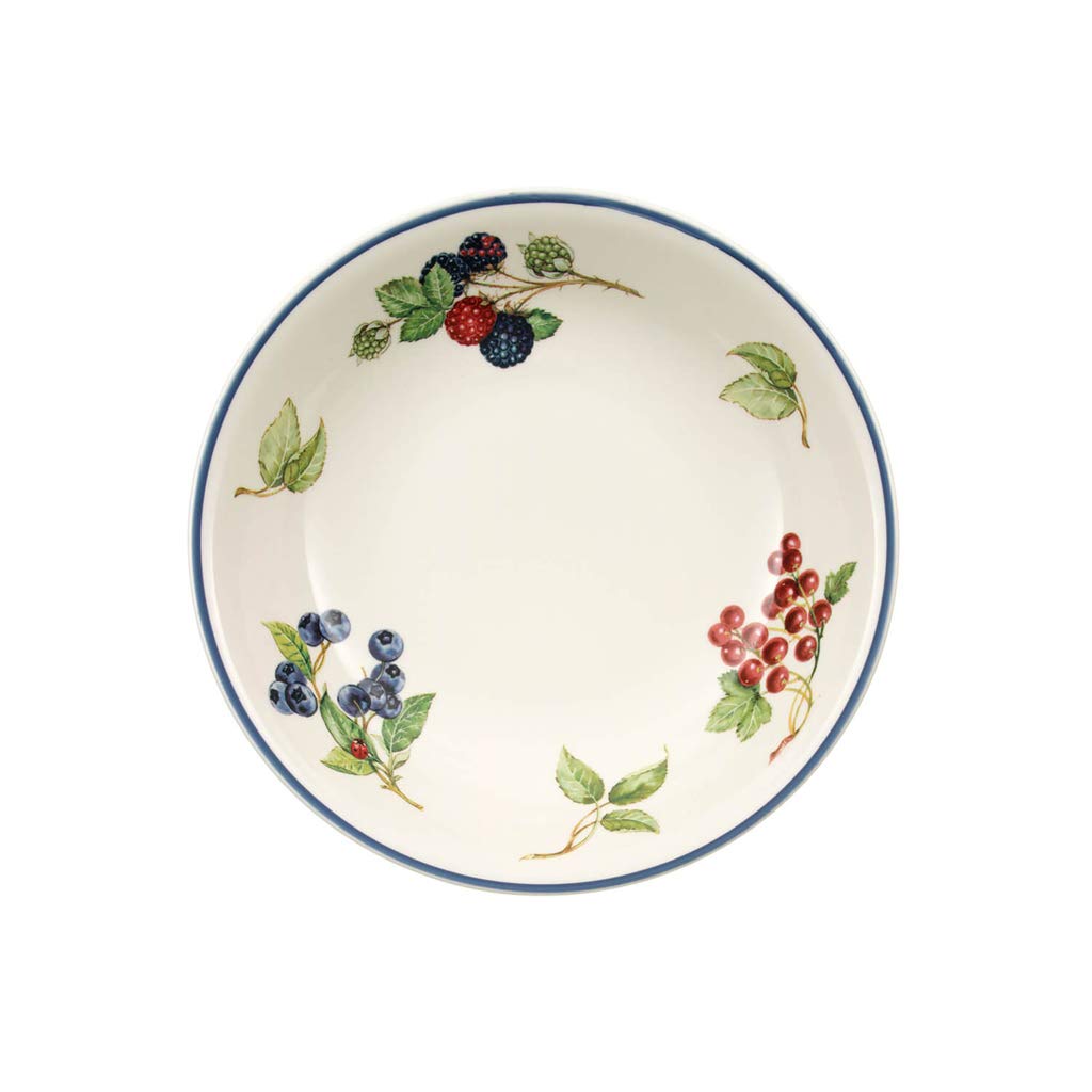Villeroy & Boch Cottage Pasta Bowl, 9 in, White/Colorful
