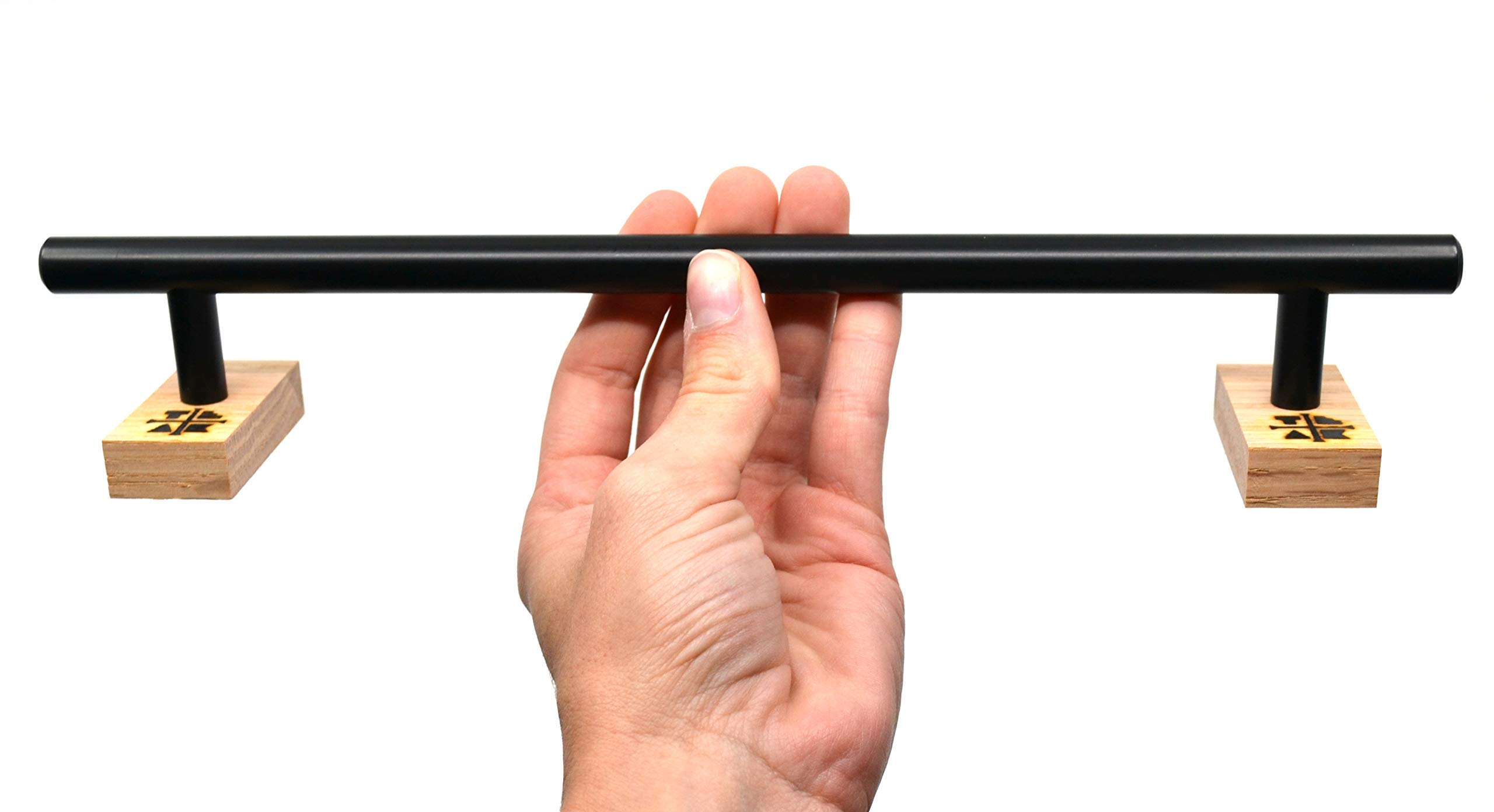 Teak Tuning Round Fingerboard Rail - Long Edition - Black Colorway - 11.25" Long, 1.75" Tall - Prolific Series