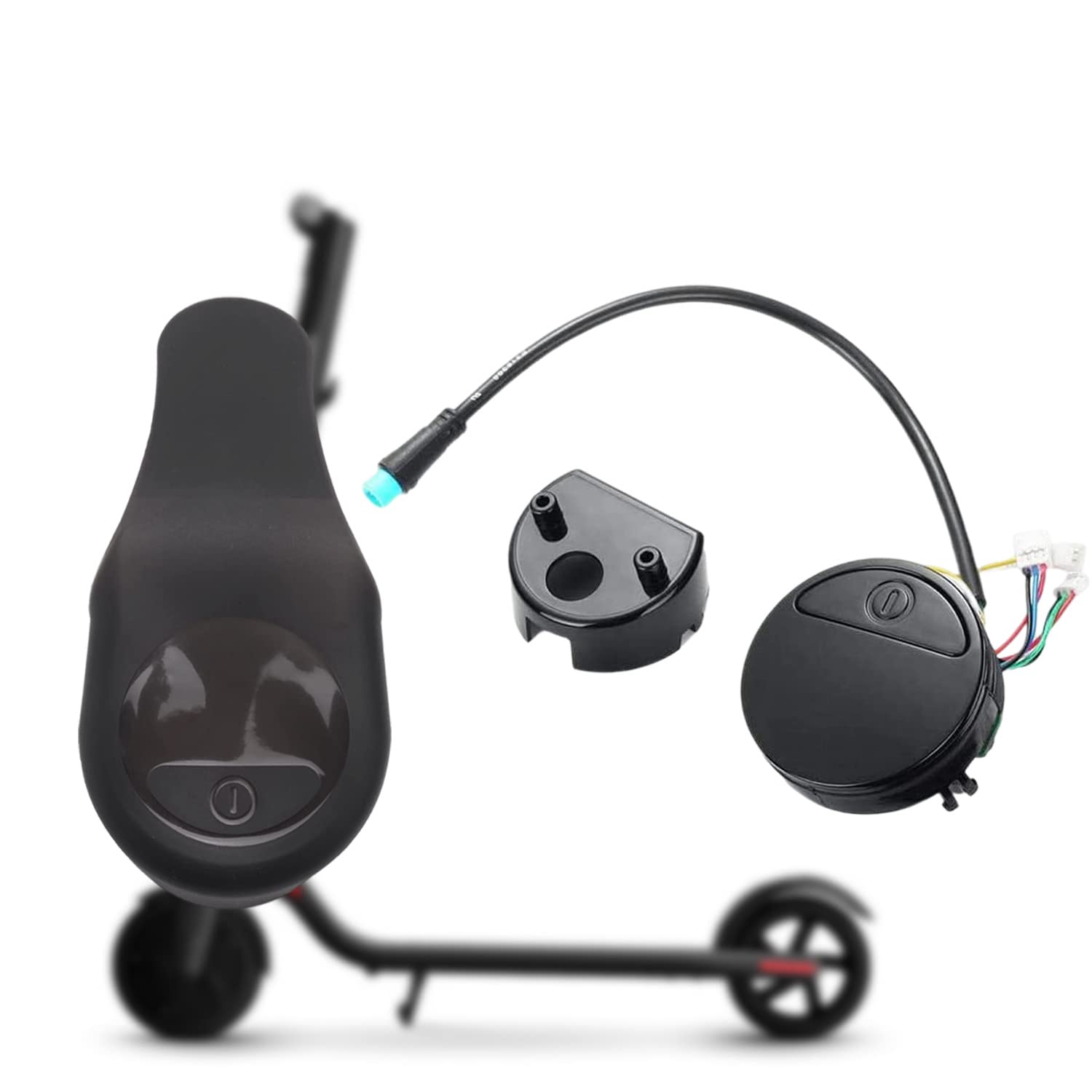 Stormytime Original Dashboard Replacement for Seway Ninebot ES1 ES2 ES4 Electric Scooter Circuit Board Contain Screen Cover