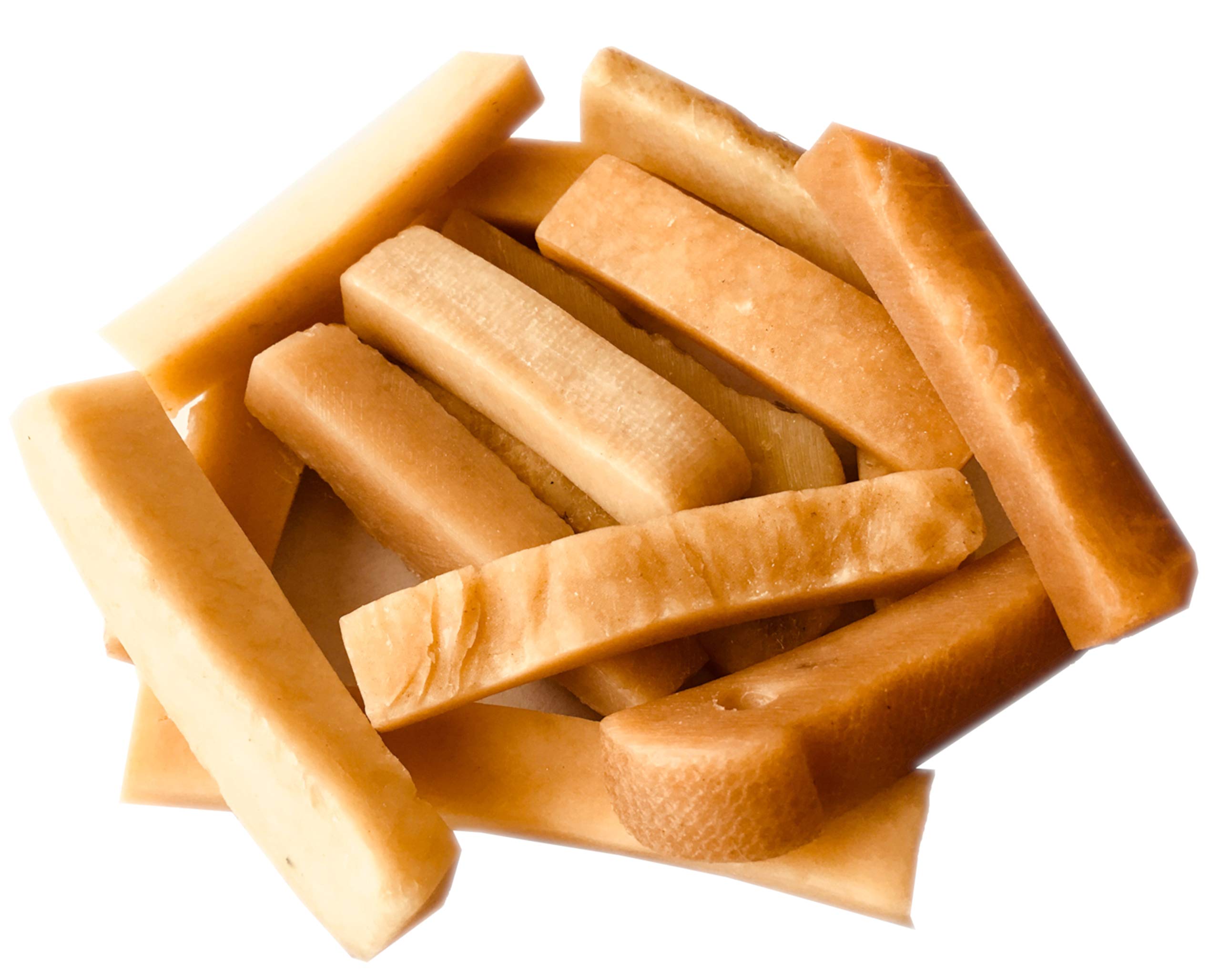 Snow Hill Yak Cheese Dog Chews 12-14 Pcs Pinky Finger Size Nuggets - Himalayan Golden Yak Cheese Finger Snacks Best for Small Small Pups of Himalayas, Nepal