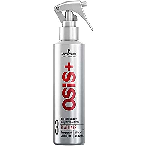 Schwarzkopf Osis + Flatliner Flattening Iron Serum, 6.8 Ounce