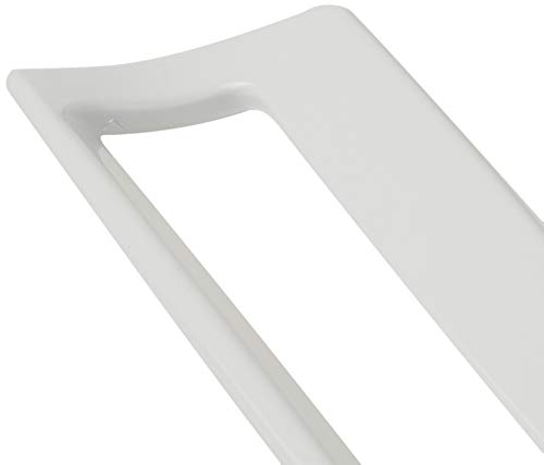 Prime-Line C 1316 Patio Door Handle Set, 3-15/16 In., Diecast, Wood Pull, White, Mortise, Keyed (Single Pack)