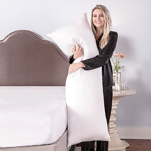 Soft-Tex SofLOFT Body Pillow, 20" x 54", White