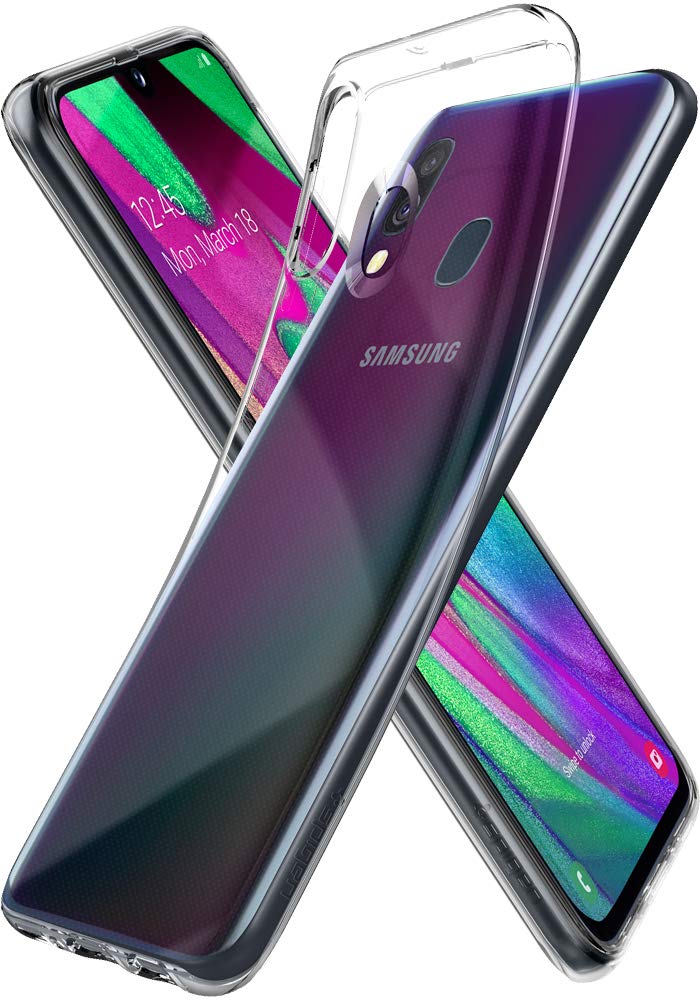 Spigen Liquid Crystal Designed for Samsung Galaxy A40 Case (2019) - Crystal Clear