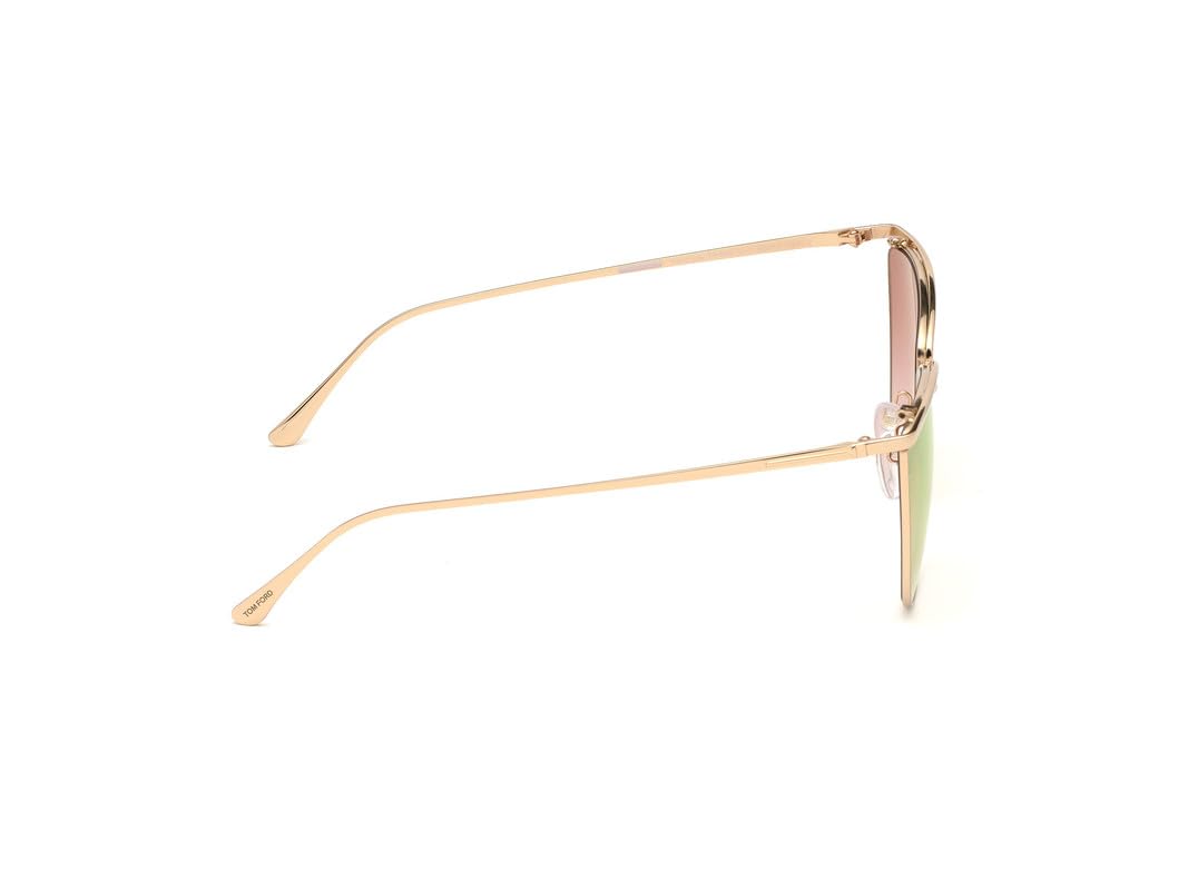 Tom Ford Cat Eye Sunglasses TF684 Veronica 33T Copper-Gold 58mm FT0684