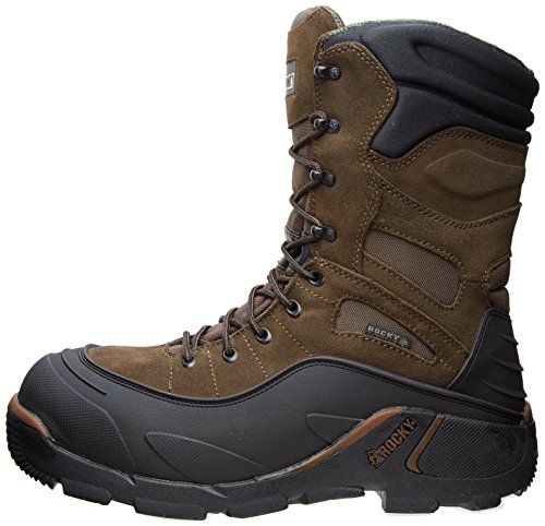Rocky Men's Blizzard Stalker Pro Hunting Boot,Brown/Black,11 M US