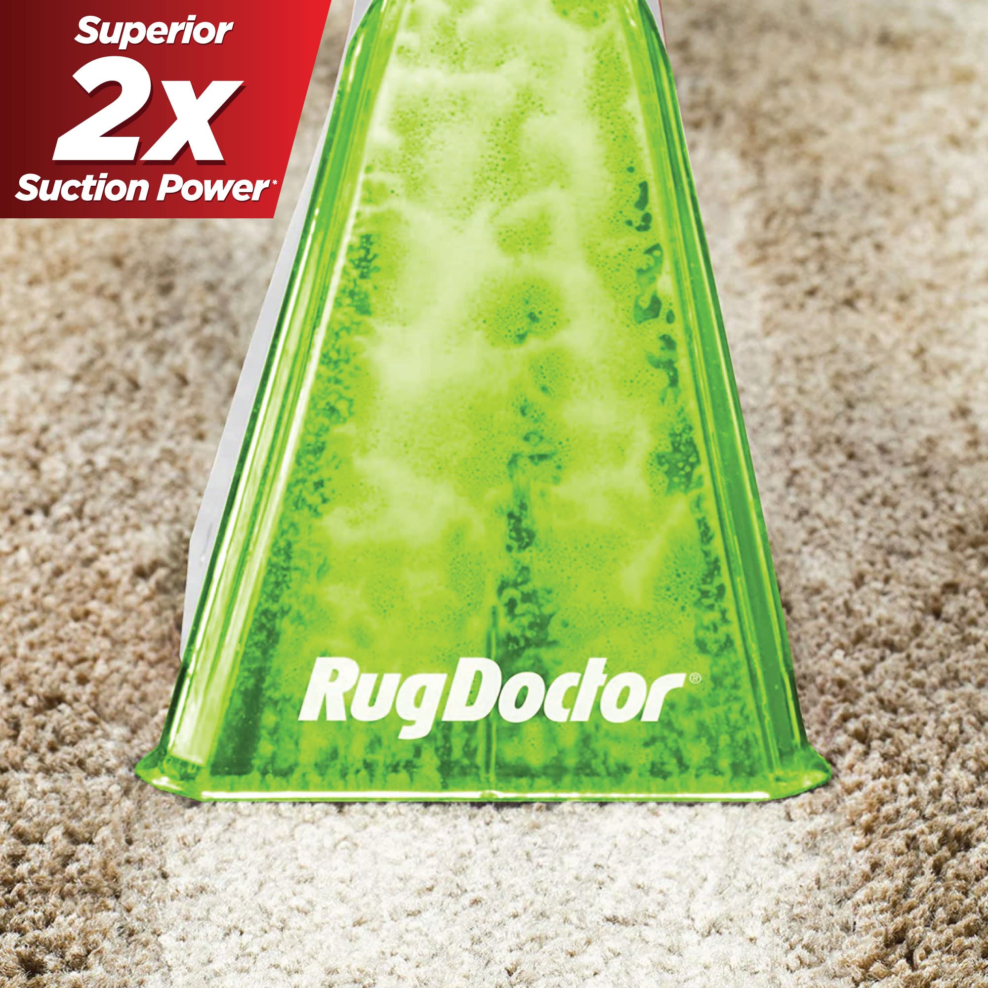 Rug Doctor Pet Portable Spot Cleaner, 2X Suction Power, Lightweight Dual Action Pet Tool, Pro-Grade Power Removes Stains & Odors from Rugs, Carpets And Upholstery