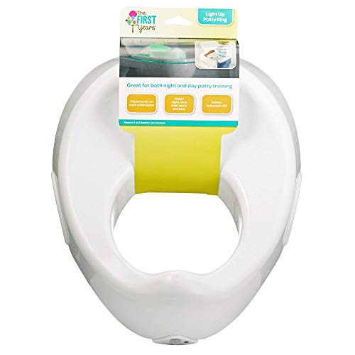 The First Years Light Up Potty Ring, White