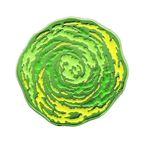 RICK AND MORTY Edition Portal Enamel Pin | 1.25 Inches