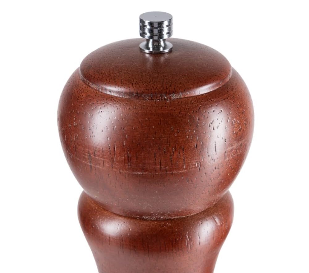 Soro Essentials- 18β Wooden Pepper Grinder- Pepper Mill or Salt Mill Best Pepper or Salt Grinder with an Adjustable Rotor and Easily Refillable Spice Tool Grinder Pepper Grinder for your kitchen