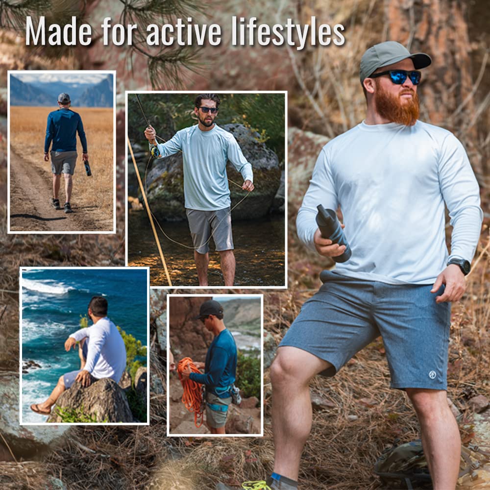 Vapor Apparel Men's UPF 50+ UV Sun T-Shirt, XXXL, Mossy Oak Elements Manta