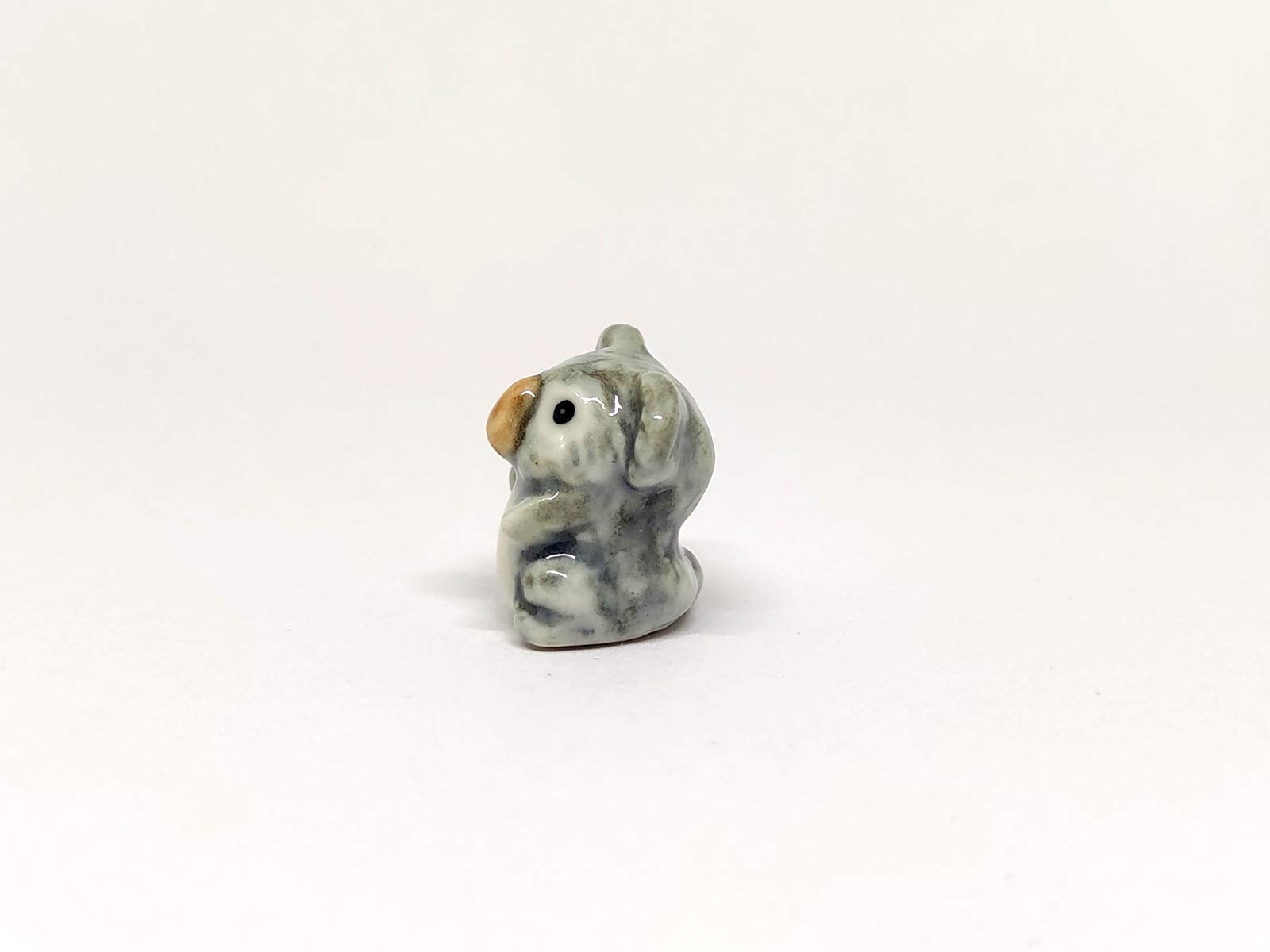 SSJSHOP Koala Bear Micro Tiny Dollhouse Figurines Hand Painted Ceramic Animals Collectible Gift Home Garden Decor (Koala Bear)