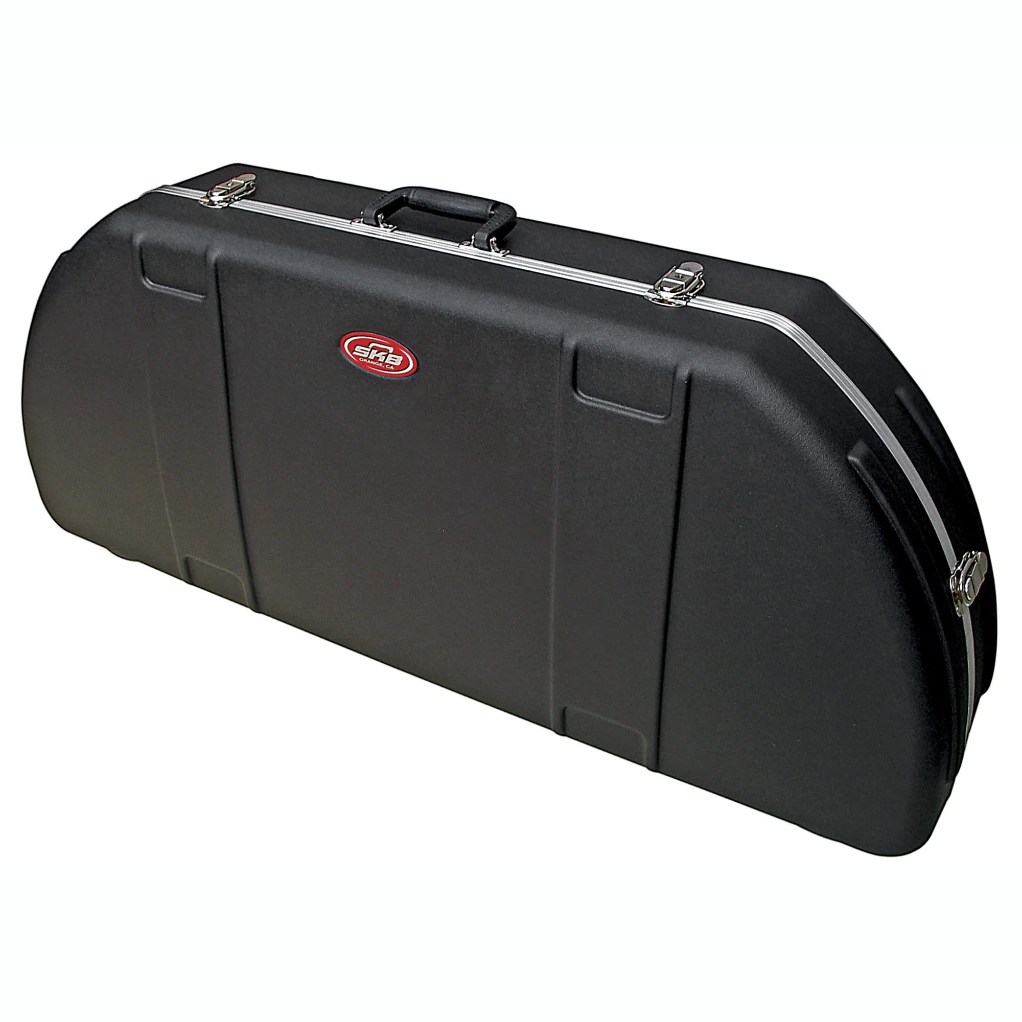 SKB Cases Hunter Series Portable Bow and Arrow Crossbow Case with ABS Hard Plastic Shell Exterior and Comfort Grip Handle, Black