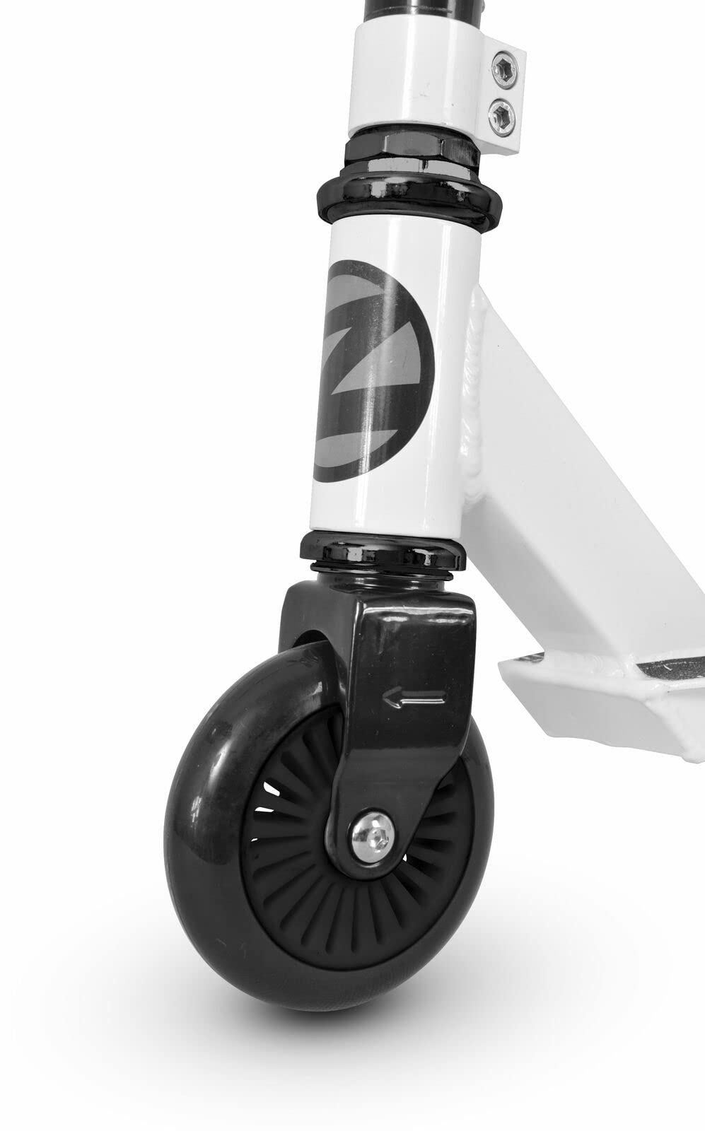 Zinc Backbone Stunt Scooter - White