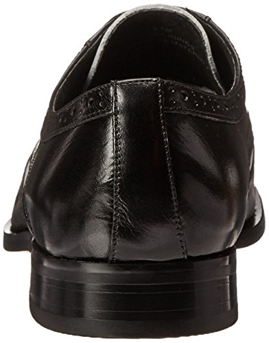 Stacy Adams Men's Tinsley-Wingtip Oxford, Black/White, 15 M US