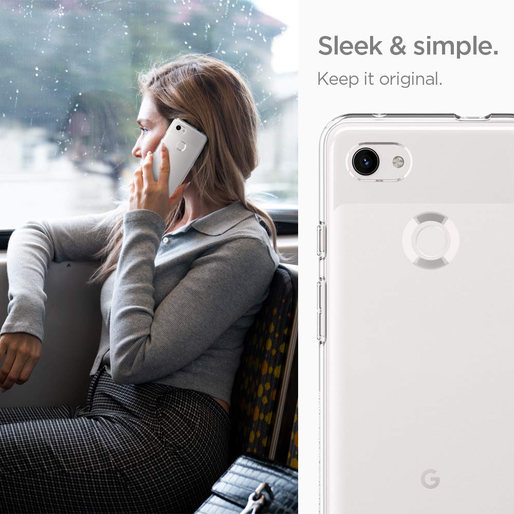 Spigen Liquid Crystal Designed for Google Pixel 3a XL Case (2019) - Crystal Clear
