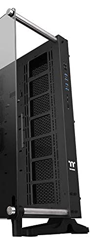Thermaltake Core P5 Tempered Glass V2 Black Edition Open Frame Vertical GPU Modular ATX Computer Case CA-1E7-00M1WN-05