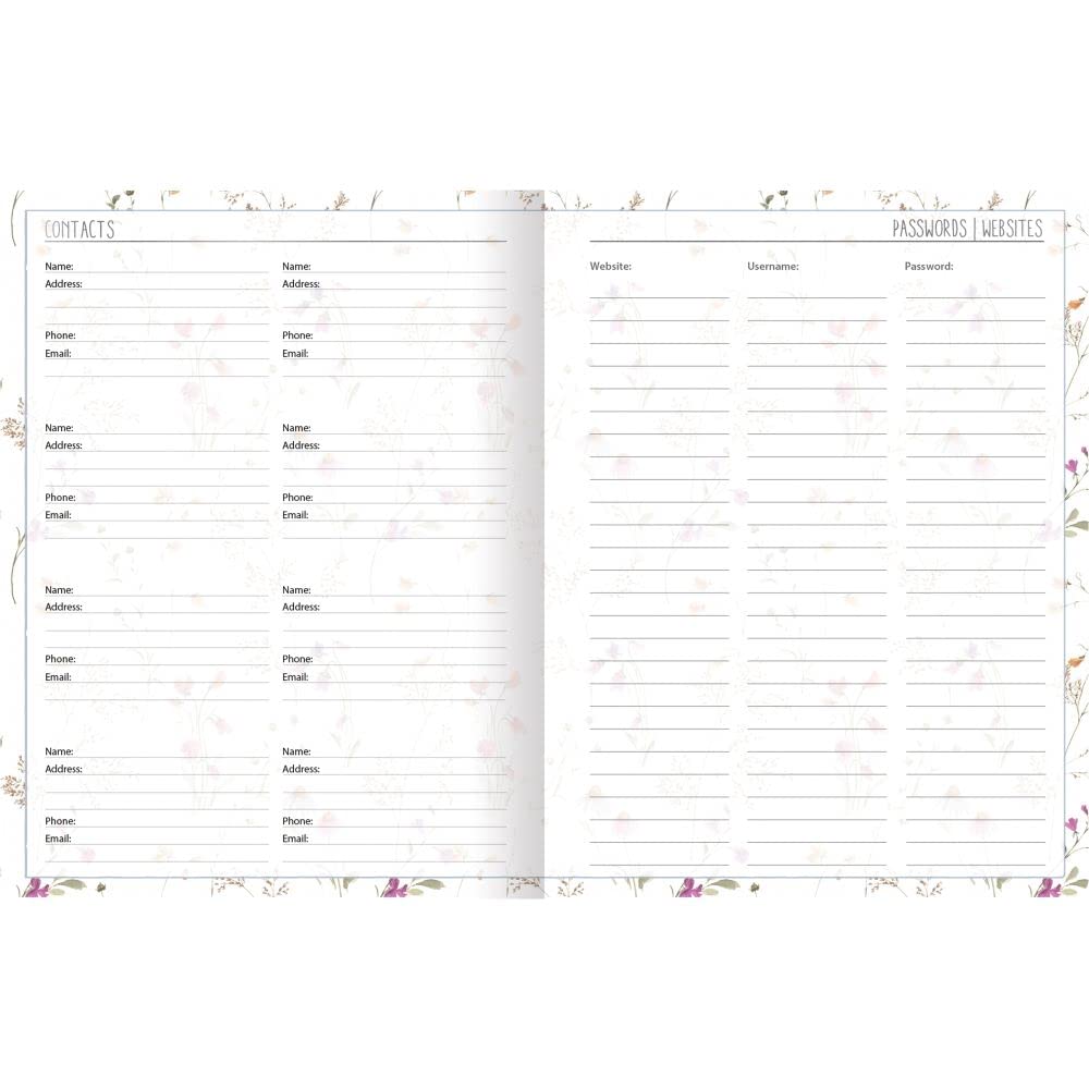 WSBL Watercolor Wonder 2024 Monthly Planner (24997050041)